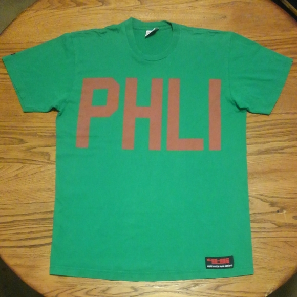 PHLI | Shirts | Phli Shirt Green Made In Usa Hyde Park Large Philly ...